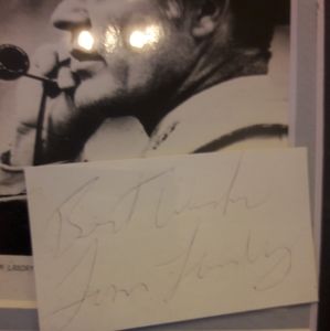 Other | Dallas Cowboys Football Tom Landry Autograph | Poshmark